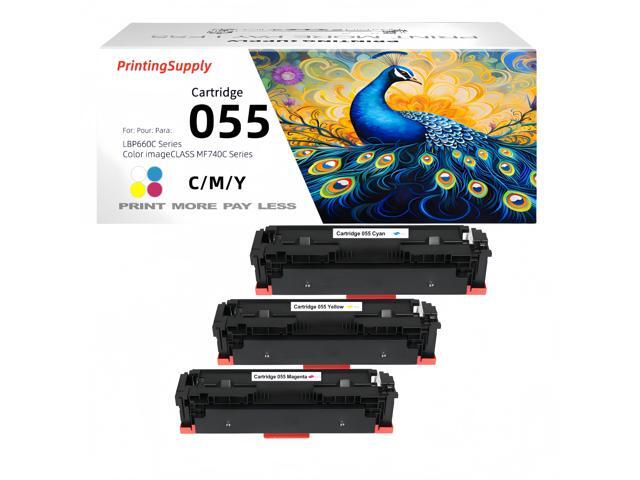 Click here for 3 Pack Cyan/Yellow/Magenta 055 055H Toner Cartridg... prices