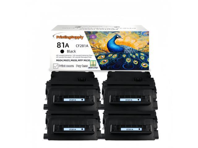 Click here for 4 Pack 81A CF281A Black Toner Cartridge Compatible... prices