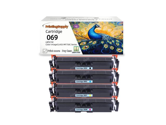 Click here for 4 Pack 069 BKCMY Toner Cartridge With Chip Compati... prices