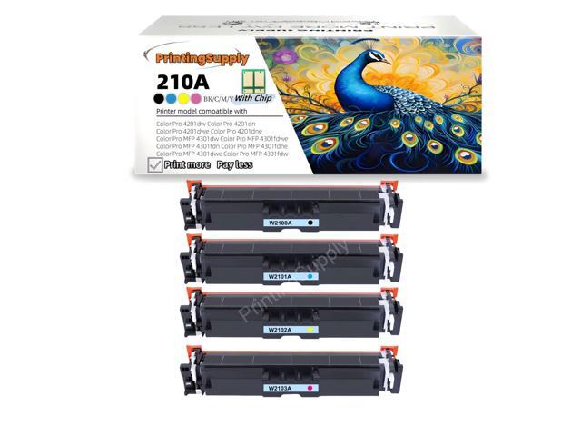 Click here for 4 Pack New Black Cyan Magenta Yellow Toner Cartrid... prices