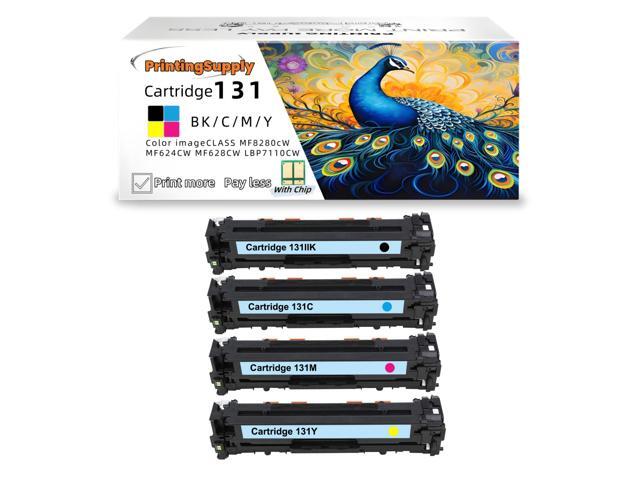 Click here for 4 Pack 131 BKCMY Toner Cartridge Compatible For Ca... prices