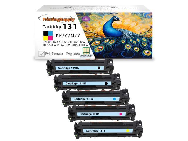 Click here for 5 Pack 131 2BK+CMY Toner Cartridge Compatible For... prices