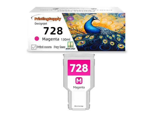 Click here for 1 Pack 728 Magenta Compatible Ink Cartridge Fits t... prices