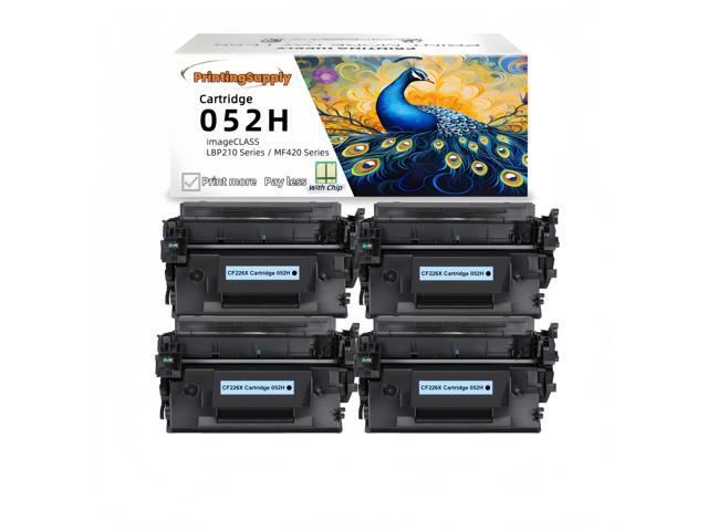 Click here for 4 Pack 052H Black High-Yield Compatible Toner Cart... prices