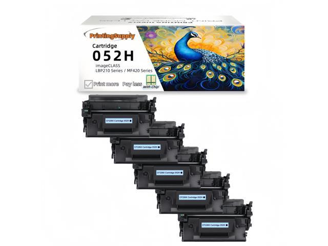 Click here for 5 Pack 052H Black High-Yield Compatible Toner Cart... prices