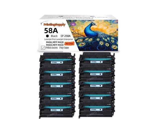 Click here for 10 Pack 58A Toner Cartridges No Chip Compatible fo... prices