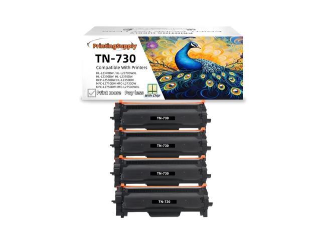 Click here for 4 Pack TN730 Black Toner Cartridge Compatible for... prices