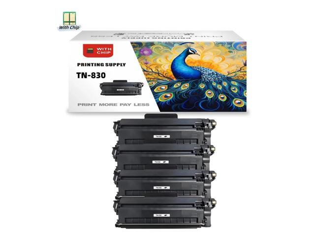 Click here for 4 Pack TN-830 Black Toner Cartridge Compatible for... prices
