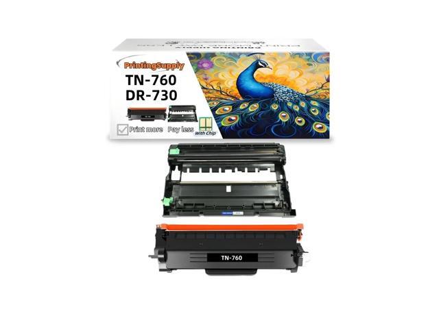 Click here for 1 Pack High Yield TN760 Black Toner & 1 Pack DR730... prices
