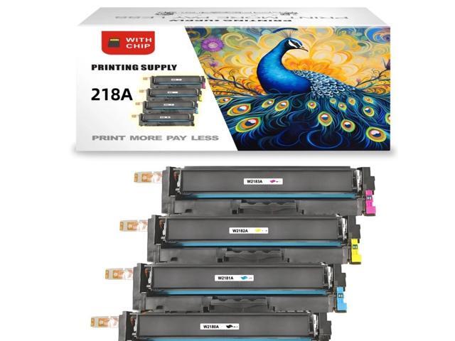Click here for W218X 4 pack New High Yield B/C/Y/M Toner Cartridg... prices