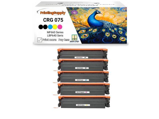 Click here for 5 Pack 075 BKCMY Toner Cartridge Compatible for Ca... prices