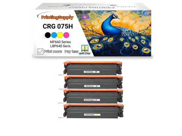 Click here for 4 Pack High Yield 075H BKCMY Toner Cartridge Compa... prices