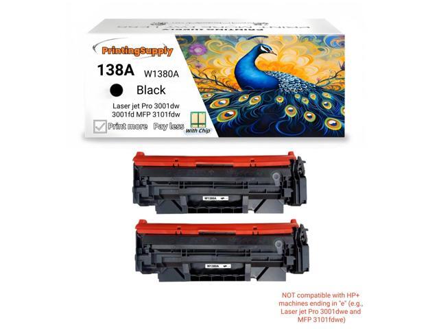 Click here for 2 Pack 138A W1380A Black Toner Cartridge Compatibl... prices