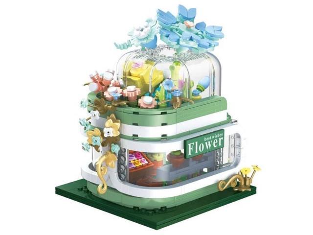 Click here for Mini Micro Unique Building Blocks Flower Shop prices