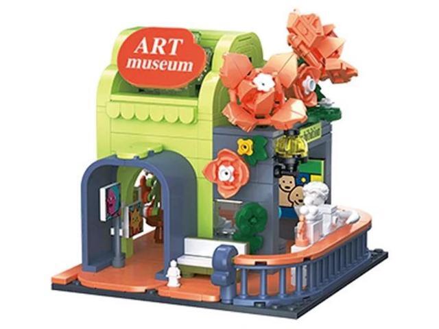 Click here for Mini Micro Unique Building Blocks Art Museum prices