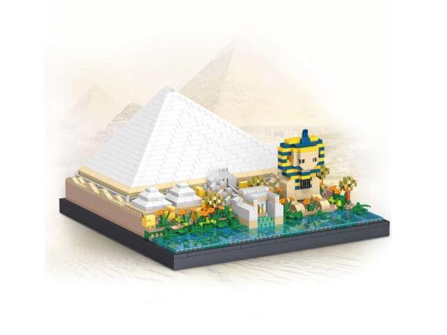 Click here for Mini Micro Unique Building Blocks Pyramid prices