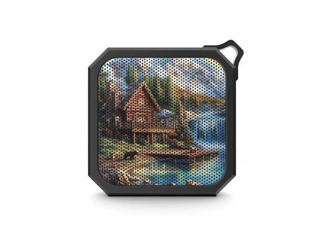 Click here for Lakeside Cabin Scene Bluetooth Speaker Outdoor Por... prices