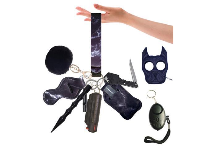 Click here for Self Defense Keychain Set for Women with Protectio... prices