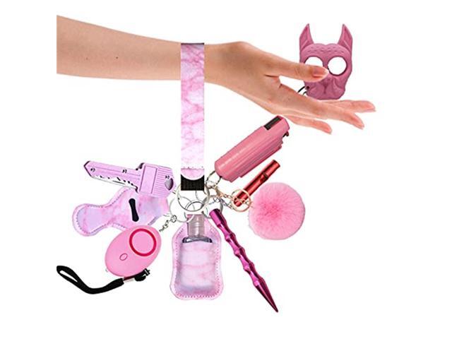 Click here for Self Defense Keychain Set for Women with Protectio... prices