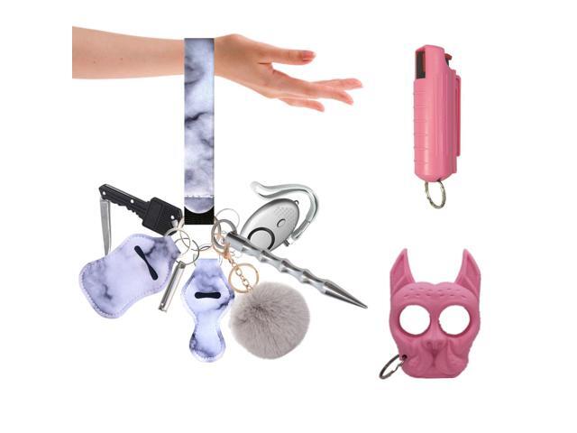 Click here for Self Defense Keychain Set for Women with Protectio... prices