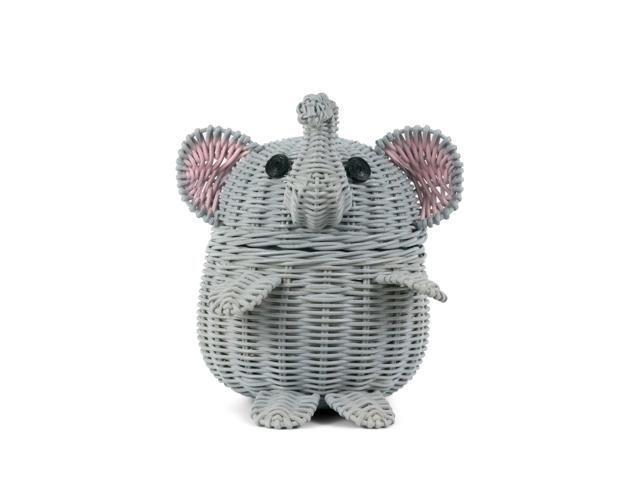 Click here for G6 COLLECTION Gray Elephant Rattan Storage Basket... prices