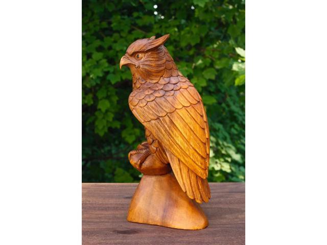 Click here for G6 collection 12 Large Wooden Handmade Owl Statue... prices