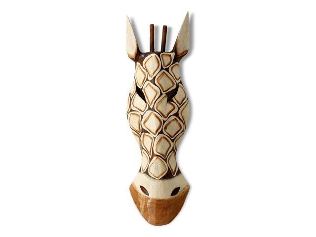 Click here for G6 COLLECTION 20 African Wooden Tribal Giraffe Mas... prices