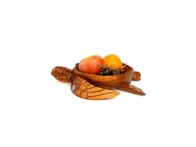 Click here for G6 COLLECTION Wooden Handmade Turtle Serving Fruit... prices