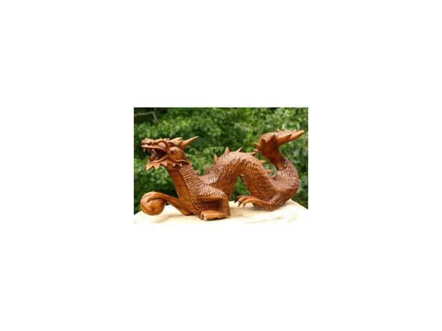 Click here for G6 COLLETION Wooden Crawling Dragon Handmade Sculp... prices