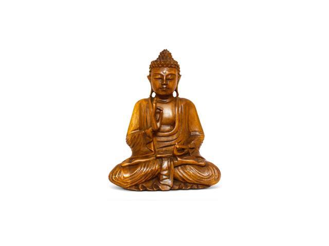 Click here for G6 COLLECTION Wooden Serene Sitting Buddha Vitarka... prices