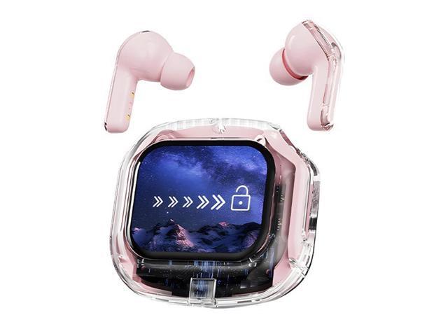 Click here for Mericonn Transparent Bluetooth 5.4 Earbuds with LC... prices
