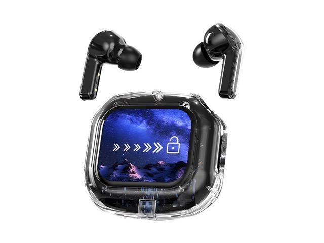 Click here for Mericonn Transparent Bluetooth 5.4 Earbuds with LC... prices