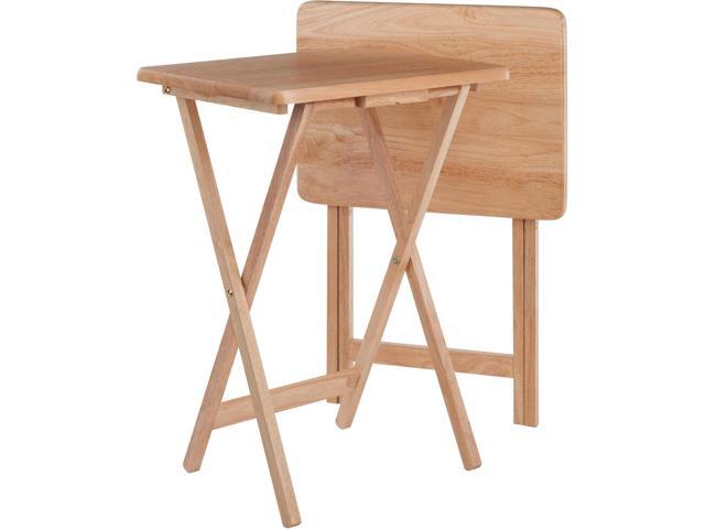 Click here for Winsome Alex 2-pc Set TV Table  Natural  19.06 x 1... prices