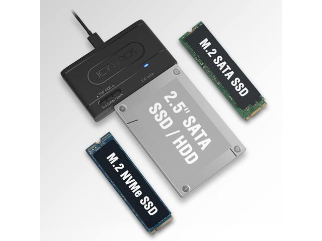 Click here for ICY DOCK MB104U-1SMB USB 3.2 Gen 2 10Gbps to 2.5 S... prices