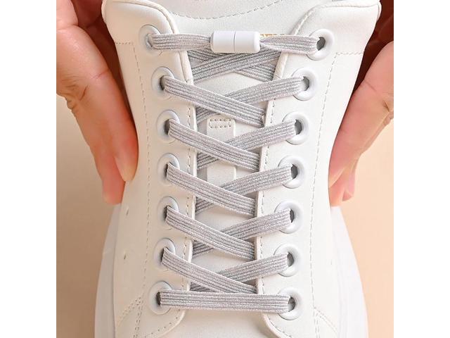 Click here for 2Pair No Tie Shoe Laces Colorful Buckle Shoelaces... prices