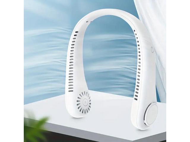Click here for Aessdcan 2PC Portable Bladeless Neck Fan - 360° Co... prices