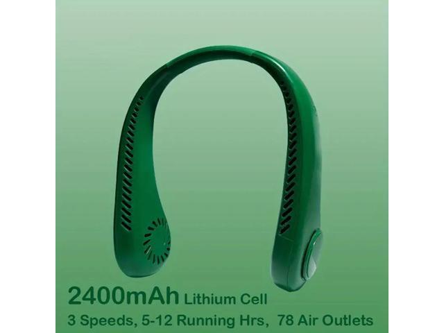 Click here for Aessdcan 2PC Portable Bladeless Neck Fan - 360° Co... prices