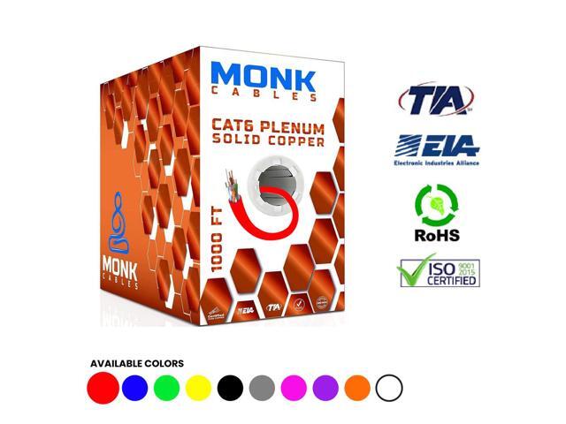 Click here for CAT6 Plenum (CMP) 1000ft Bulk Ethernet Cable 100 P... prices