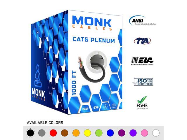 Click here for CAT6 Plenum 1000ft Cable Solid Internet Wire CMP P... prices