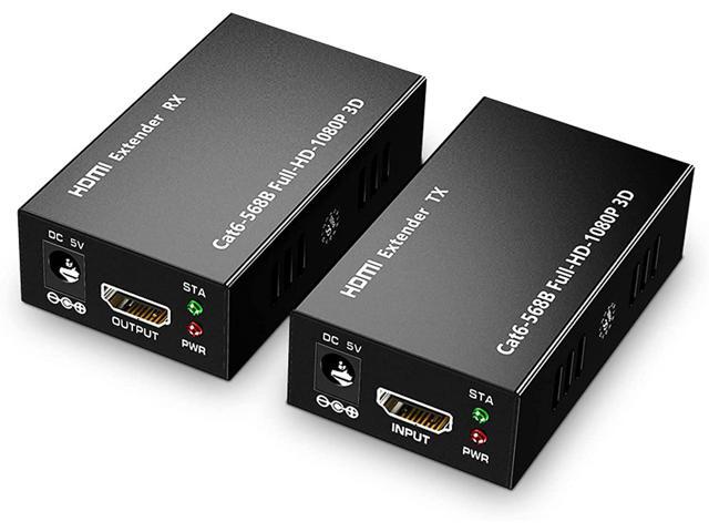 Click here for HDMI Extender 196ft/60m Over LAN Single CAT5e/CAT6... prices