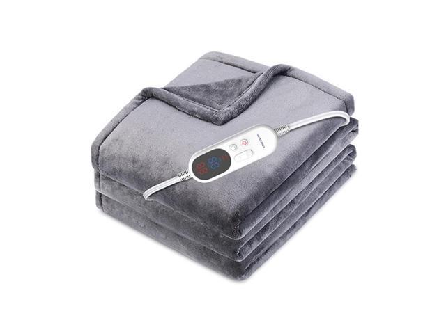 Click here for Heated Blanket Electric Throw  51 x 60 Soft 220GSM... prices