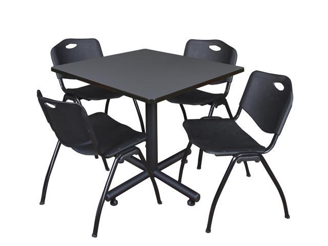 Click here for Regency Kobe 42 in. Square X-Base Breakroom Table-... prices