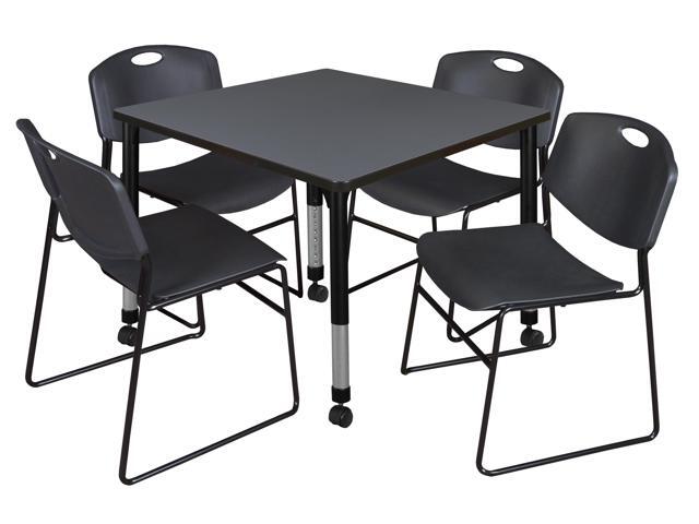 Click here for Regency Kee 42 in. Square Mobile Adjustable Classr... prices