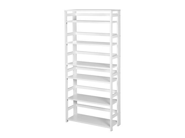 Click here for Romig Flip Flop 67 in Folding 6-Shelf Bookcase  St... prices
