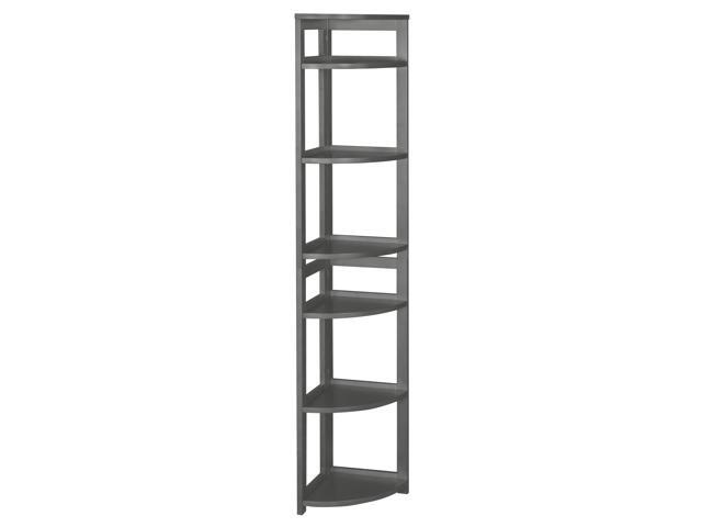 Click here for Romig Flip Flop 67 in Folding 6-Shelf Corner Bookc... prices
