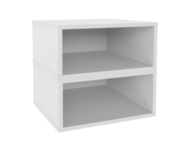 Click here for Niche Cubo Half Size Wood Stackable Storage Bookca... prices