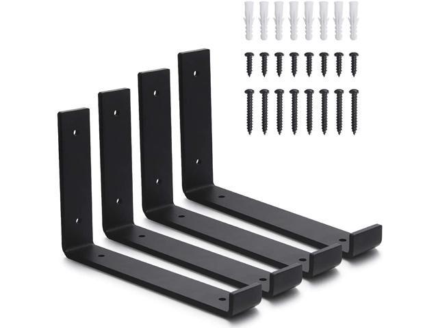 Click here for Butizone Metal Shelf Bracket 4 Pack  DIY Open Shel... prices