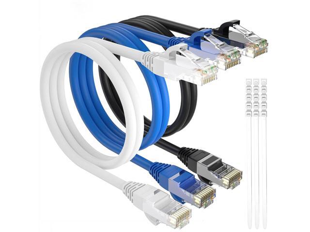 Click here for Cat 6 Ethernet Cable 3 Ft-3 Pack High Speed Short... prices