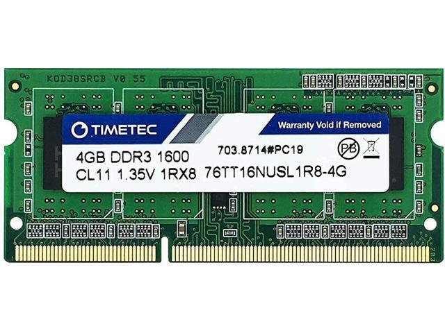 Click here for Timetec 4GB DDR3L / DDR3 1600MHz PC3L-12800 / PC3-... prices