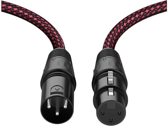 Click here for XLR Cable 6ft 2Pack  Heavy Duty Nylon Braided XLR... prices